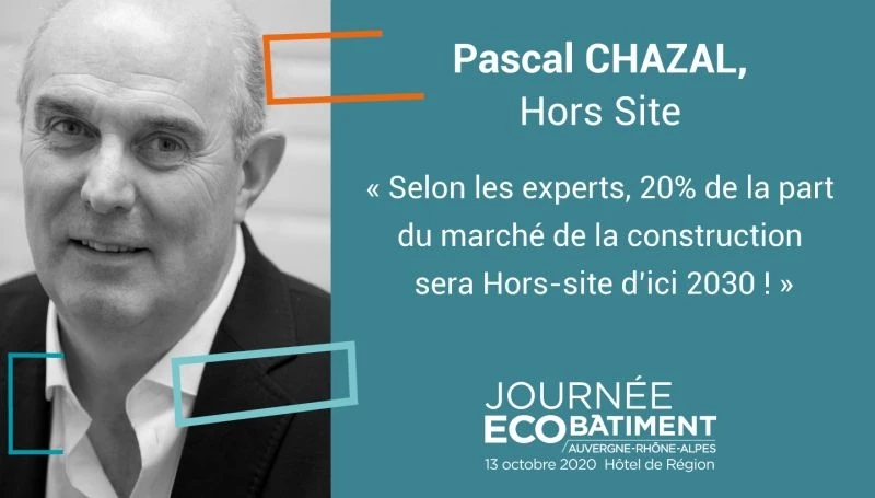 La journée de l'éco-bâtiment du 13 octobre 2020, avec des acteurs ...